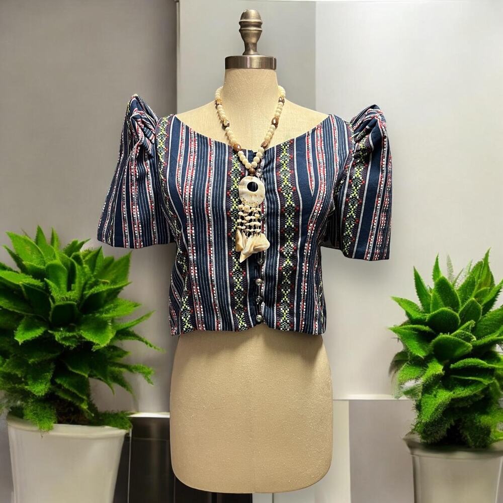 Bolero Handwoven Filipiniana Maria Clara Medium Ethni… - Gem